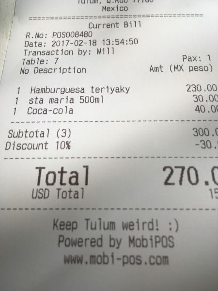 Sales Receipt | Scott Treks